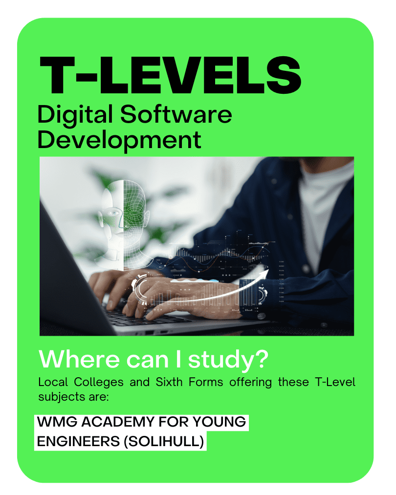 T-LEVELS Digital Software Development – Birmingham Careers Service